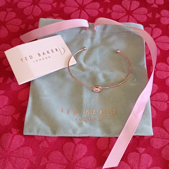Ted Baker London | Jewelry | Ted Baker Elvas Mini Enamel Button Bangle ...